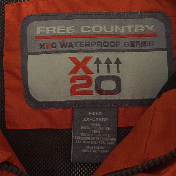 Free Country | Jackets & Coats | Men Free Country Rain Jacket Xxl ...